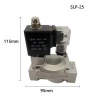 China 304 stainless steel solenoid valve SLP series high-pressure valve direct-acting water-gas switching valve for sale
