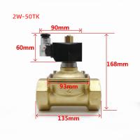 China 2W normally open direct-acting solenoid valve for sale