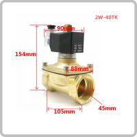 China 2W normally open direct-acting solenoid valve for sale