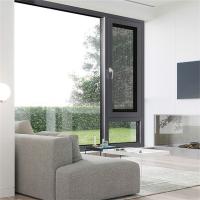 China Double Inward Opening Thermal Insulated Aluminum Casement Windows for sale
