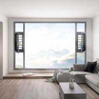 China Soundproofed Aluminum Casement Windows with Good Airtightness for sale
