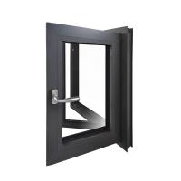 China Double Inward Opening Thermal Insulated Aluminum Casement Windows for sale