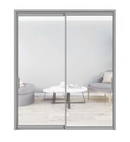 China Top- Villa House Thermal Break Aluminium Glass Doors with Screen Doors Low-K Value for sale