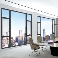 China Office Skate 90 Series Inswinging Casement Windows With Thermal Break Aluminum Design for sale