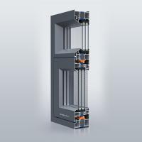 China Office Skate 90 Series Inswinging Casement Windows With Thermal Break Aluminum Design for sale