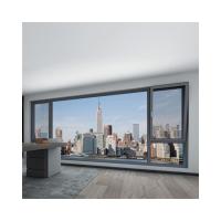 China Hanging Curtain Type Welded Thermal Break Aluminum Window With Seamless Welding for sale