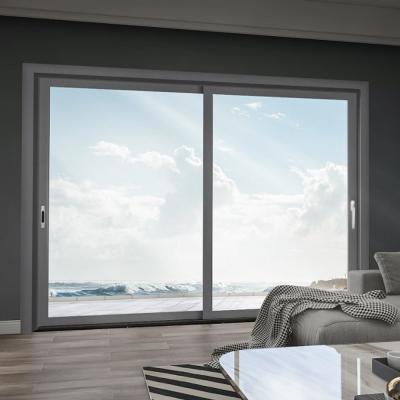 China Window Solution Aluminium Energy Saving Double Glass Window with Sliding Opening Mode for sale