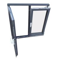 China Superior 14 Layer Sealing Aluminum And Glass Casement Windows For Customer Requirements for sale
