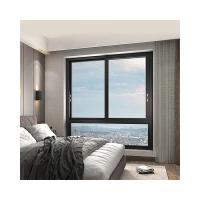 China 1.6mm Aluminum Thermal Break Sliding Glass Window for Soundproofing and Energy Saving for sale