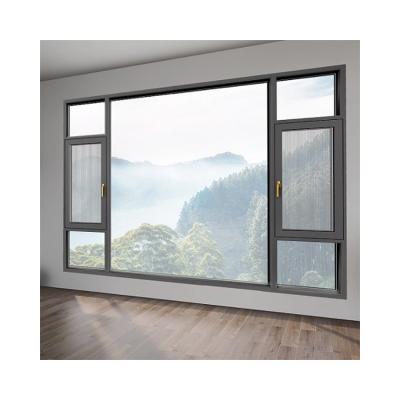 China End Solution for Window Frame Width 70mm Tilt Turn Glass Window in Sliding Window for sale