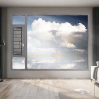 China Stainless Steel Screen Included Bedroom Windows With Heat Insulation Coefficient ≤2.0 for sale