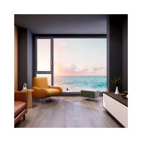China Broken Bridge Aluminum Casement Glass Windows Directly Supply for Soundproof Bedroom for sale