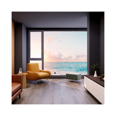 China Broken Bridge Aluminum Casement Glass Windows Directly Supply for Soundproof Bedroom for sale