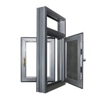 China Australia Standard Tilt and Turn Sliding Windows with 1.4mm Aluminum Wall Thickness for sale