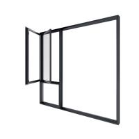 China Importers and Distributors Wanted Soundproof Casement Aluminum Windows for Villa House for sale