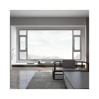 China 35dB Sound Insulation Coefficient Aluminum Sliding Window for Villa French Glass House for sale
