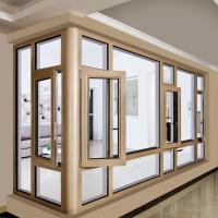 China Villa House Project 70S Aluminum Casement Window with Sound Insulation Coefficient of 35 for sale