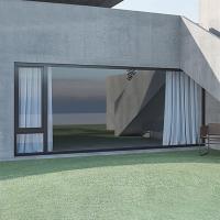 China Optional Colour Villa Casement Windows Swing Open Style Aluminum French Glass Window for sale