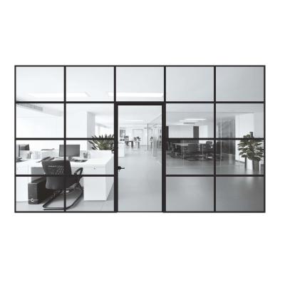 China 35dB Sound Insulation Coefficient Glass Sliding Doors for Advanced Production Facility for sale