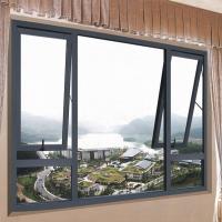 China Hanging Curtain Type Energy Saving Aluminium Windows and Doors for Horizontal Opening for sale