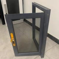 China Level 8 Wind Pressure Resistance Aluminum Alloy Casement Window with Soundproof Function for sale