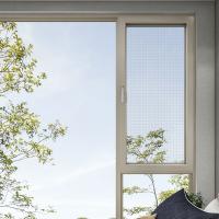 China Customized Design Soundproof Black Sliding Windows with 1.4mm Aluminum Wall Thickness for sale