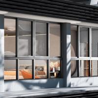 China Bedroom Smart Windows with 35dB Sound Insulation Coefficient and Smart Voice Control for sale