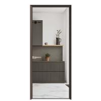 China Customizable Aluminum Waterproof Casement Doors With 10 Sealing Layers for sale