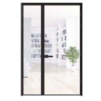 China Customizable Aluminum Waterproof Casement Doors With 10 Sealing Layers for sale