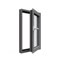 China Custom Design Modern Design Soundproof Casement Windows with Thermal Broken Aluminum for sale