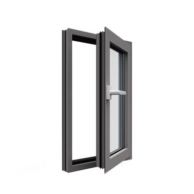 China Custom Design Modern Design Soundproof Casement Windows with Thermal Broken Aluminum for sale