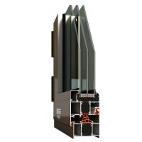 China Custom Design Modern Design Soundproof Casement Windows with Thermal Broken Aluminum for sale