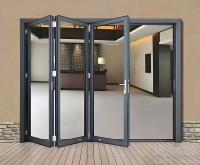 China Thermal Break Waterproof Aluminum Bi Fold Doors for sale
