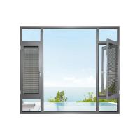 China Custom Design Modern Design Soundproof Casement Windows with Thermal Broken Aluminum for sale