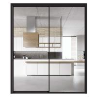 China Aluminum Narrow Frame Sliding Doors for Waterproof Window Solution for sale