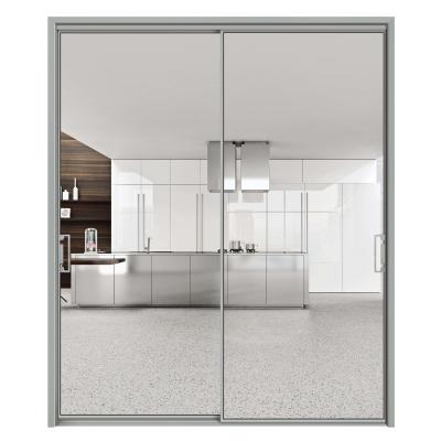 China Aluminum Bi-Fold Doors with 10 Sealing Layers and Advanced Aluminum Frame for sale
