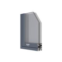 China Customize Superior Inward Opening Aluminum Casement Window with Stainless Steel Screen for sale