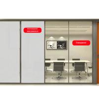 China 10-Layer End Switchable Electric Glass Film for Aluminium Sliding Windows and Doors for sale
