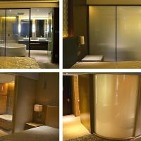 China 10-Layer End Switchable Electric Glass Film for Aluminium Sliding Windows and Doors for sale