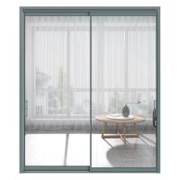China Commercial Glass Door With ≤2.1 Heat Insulation Coefficient From Aluminium Sliding Doors for sale