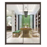 China Commercial Glass Door With ≤2.1 Heat Insulation Coefficient From Aluminium Sliding Doors for sale
