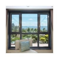 China Energy-Efficient Wind-Resistant Aluminum Alloy Casement Windows for Residential & Commercial for sale