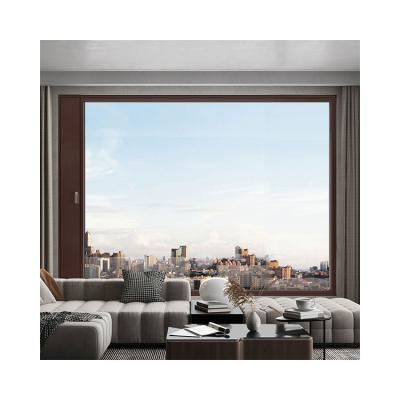 China 304 Stainless Steel Mesh Broken Bridge Aluminum Profile Casement Windows for Home for sale