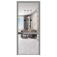 China Original Living Room Aluminum Casement Doors With 10 Sealing Layers And Optional Color for sale