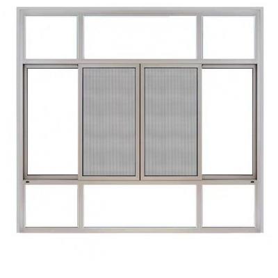 China Bedroom Aluminum Double Glazed Soundproof Casement Windows for Hanging Curtains Design for sale