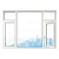 China Bedroom Aluminum Double Glazed Soundproof Casement Windows for Hanging Curtains Design for sale