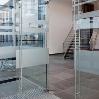 China Finished Surface Thermal Break Aluminium Frameless Glass Door for Durable Performance for sale