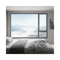 China Water Tightness Level 6 SKATE 75 Casement Window with French Glass and Aluminum Frame for sale