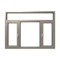 China Horizontal Opening Aluminum Alloy Frame Casement Glass Windows for Customer Requirements for sale