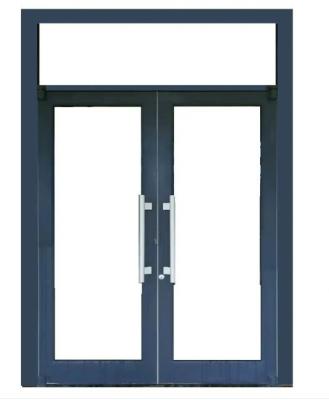 China House Projects Soundproof Aluminium Spring Door with Push and Pull Opening Method for sale